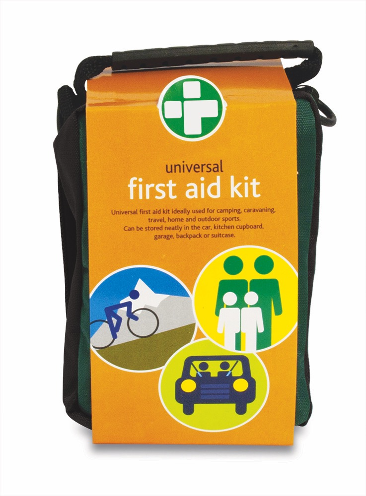 Medium Universal First Aid Kit in Green Helsinki Bag