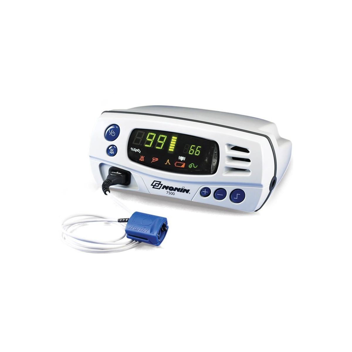 Nonin 7500 Table Top / Bedside Pulse Oximeter with Alarms
