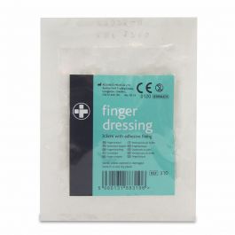 Finger Dressing , with adhesive fixing, Small 3.5cm, 10 x Single Unit ...
