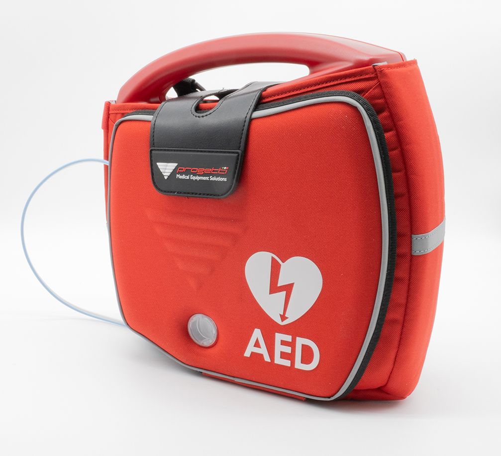 Carrying case for Rescue SAM Defibrillator